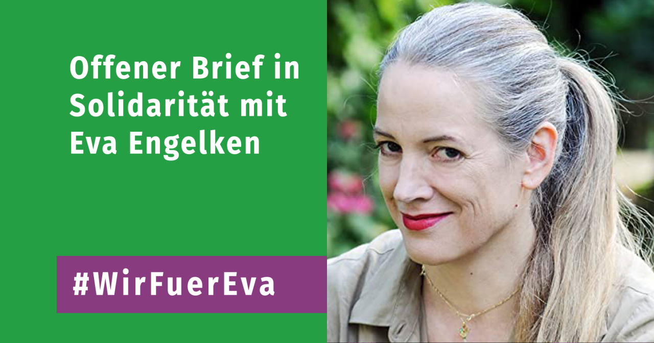 Offener Brief in Solidarität mit Eva Engelken #WirFuerEva - Initiative ...